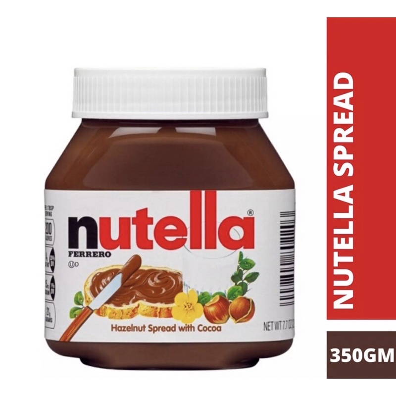 NUTELLA Ferraro Hazelnut-Cocoa Spread 350g | Shopee Malaysia