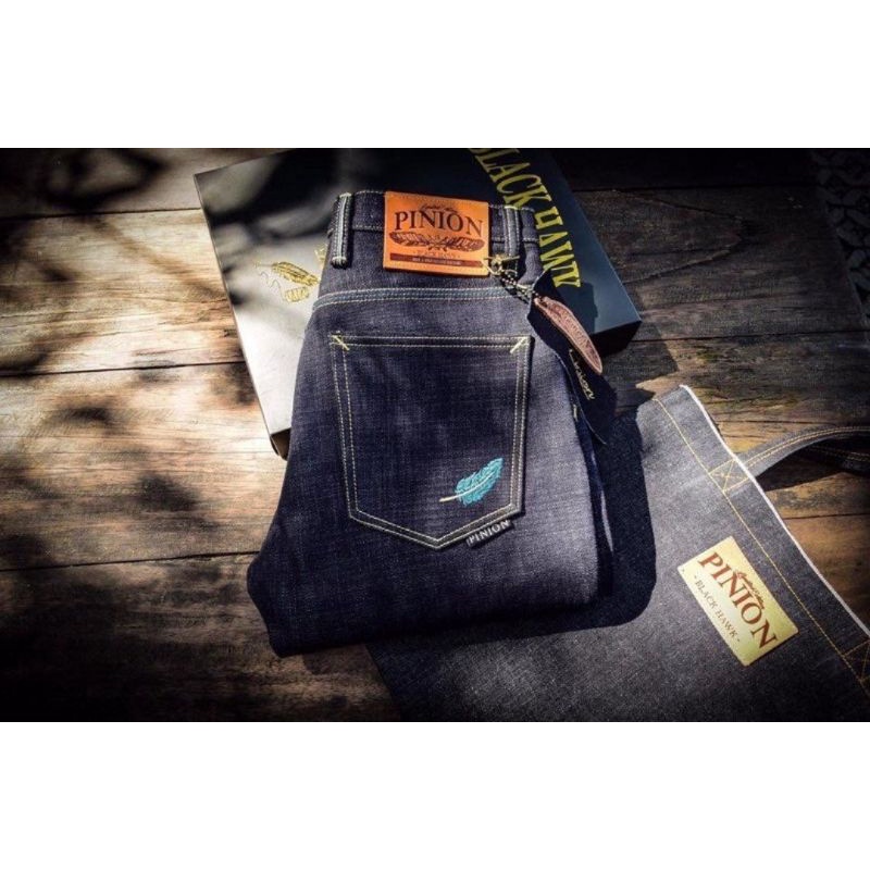 [READY STOCK]PINION DENIM JEANS,RAW DENIM SELVAGE,JAPANESE FABRIC KAIN ...