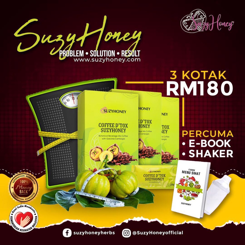 KOPI DTOX - Kurus, Atasi Sembelit, Cuci Usus, Kenyang, Diet, Buang ...