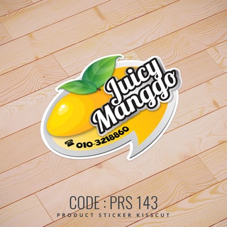 Sticker Minuman Air/Jus Mangga Mango Float | Shopee Malaysia