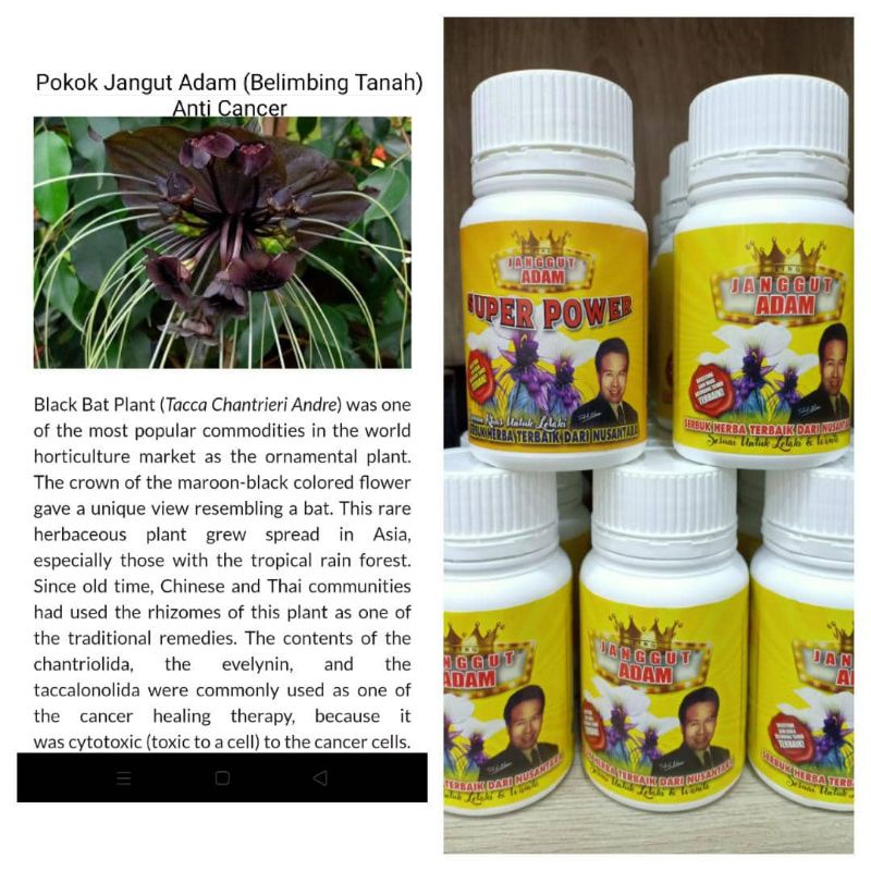 JANGGUT ADAM SERBUK HERBA TERBAIK DARI NUSANTARA | Shopee Malaysia