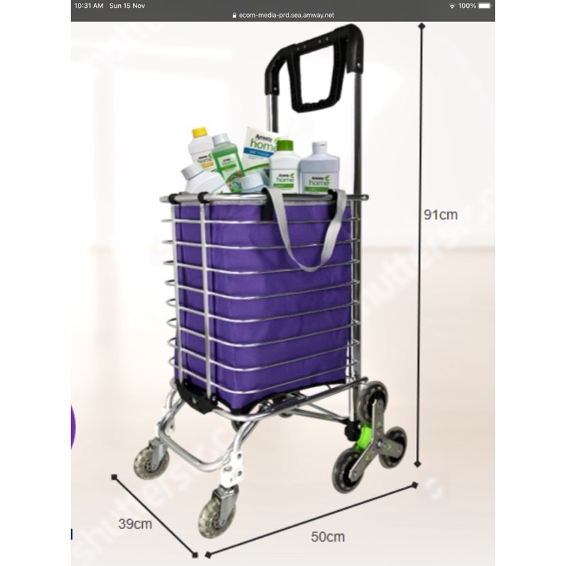 Aluminium shopping trolley | Shopee Malaysia