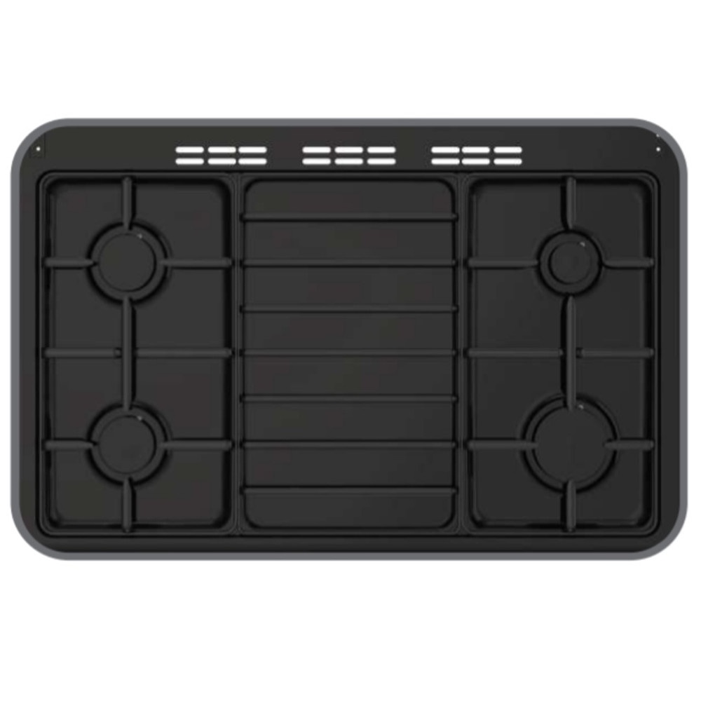 FABER Free Standing Cooker with Oven Fisso 9840G BK FISSO 9844E BK ...