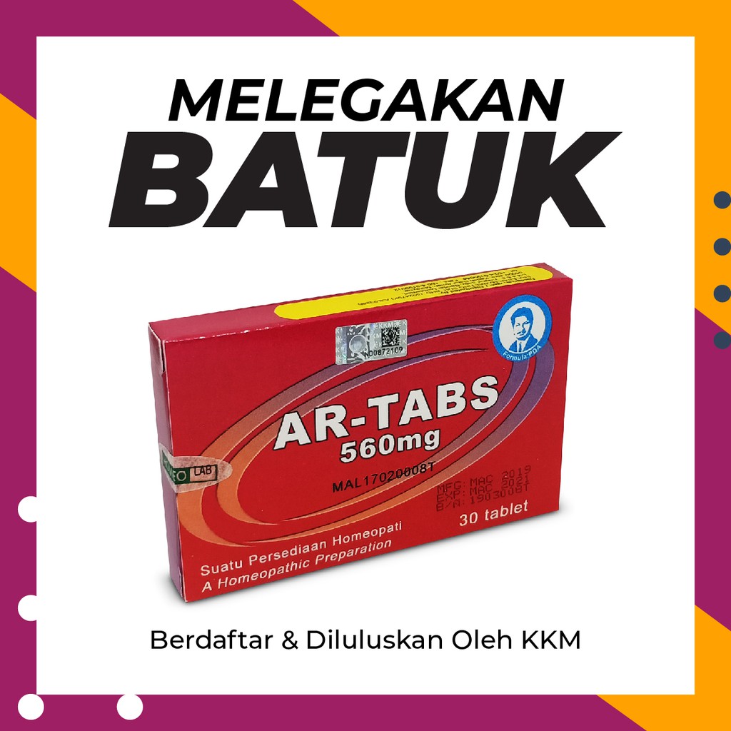 ( Ubat Batuk Tanpa Kodein ) ASMAKUR TABS – Melegakan Batuk, Melokah ...