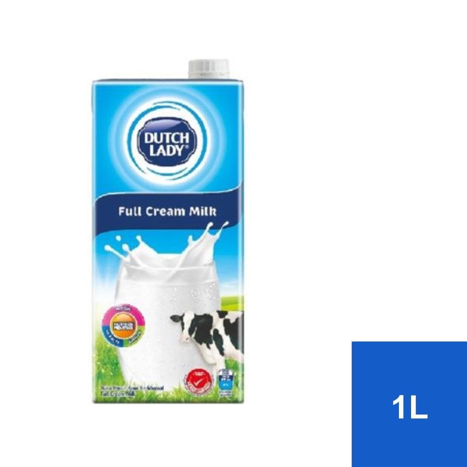 Susu Dutch Lady Milk Full Cream 1L | Shopee Malaysia