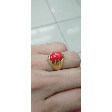 Cincin Batu Marjan Asli | Shopee Malaysia