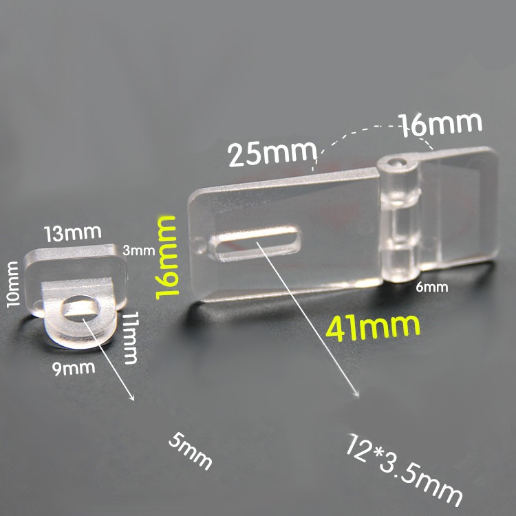 ACRYLIC Lock Buckle / Lock Peti Plastik ( Minimum Order 3 pcs ...