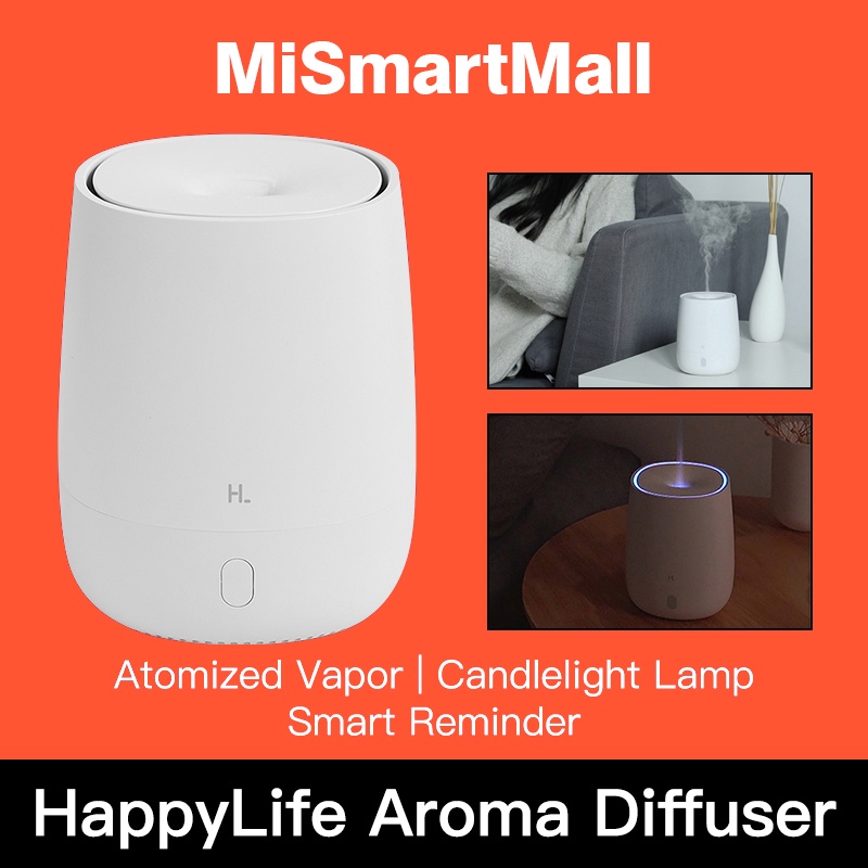 [Local] Humidifier Aroma Diffuser Air Humidifier Happy Life Portable ...
