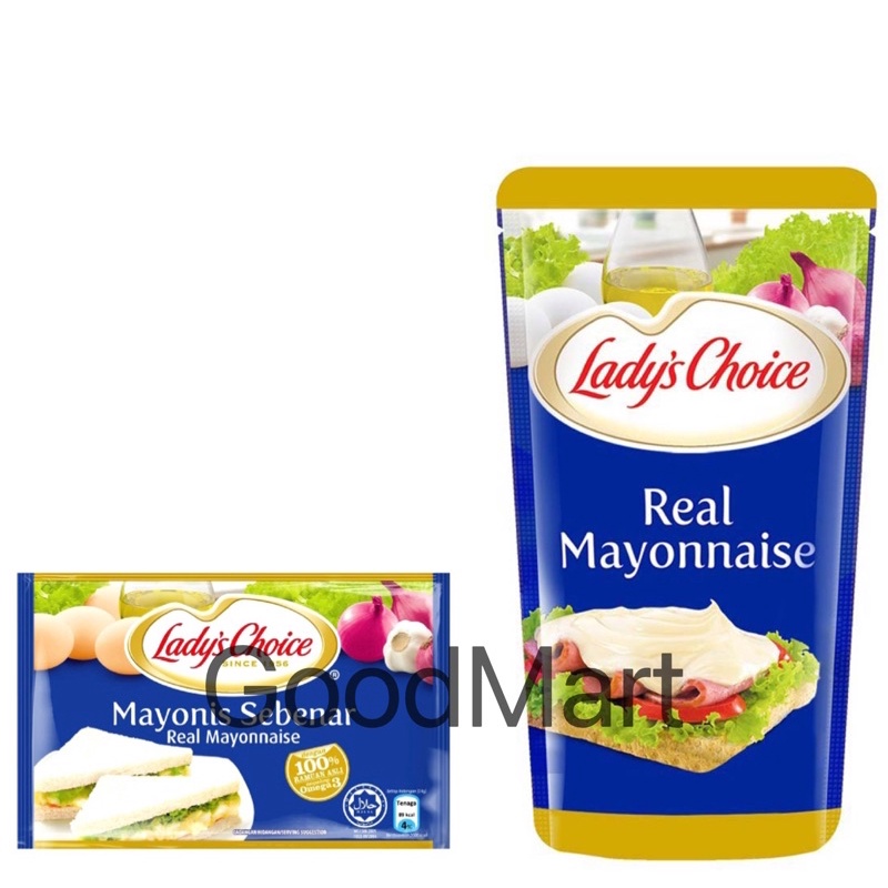 Lady Choice Real Mayonnaise 220ml/50ml | Shopee Malaysia