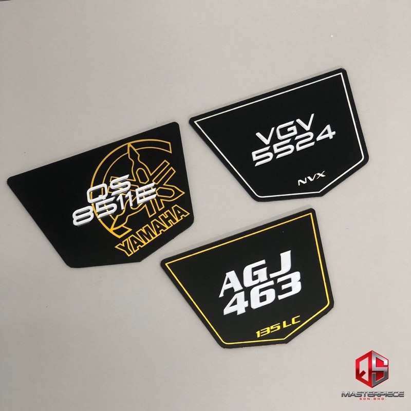 No Plate Motor Plate Motor Kristal Nombor Plate Motor Crystal Fancy ...