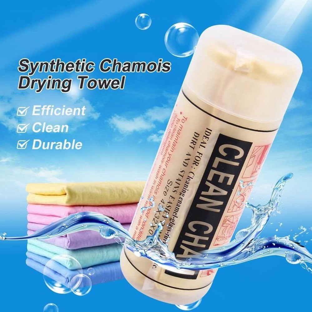 Car Magic Towel Clean Cham Cleaning Cloth Super Absorbent Chamois ...
