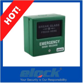 ELOCK emergency break glass door release (green) | Shopee Malaysia
