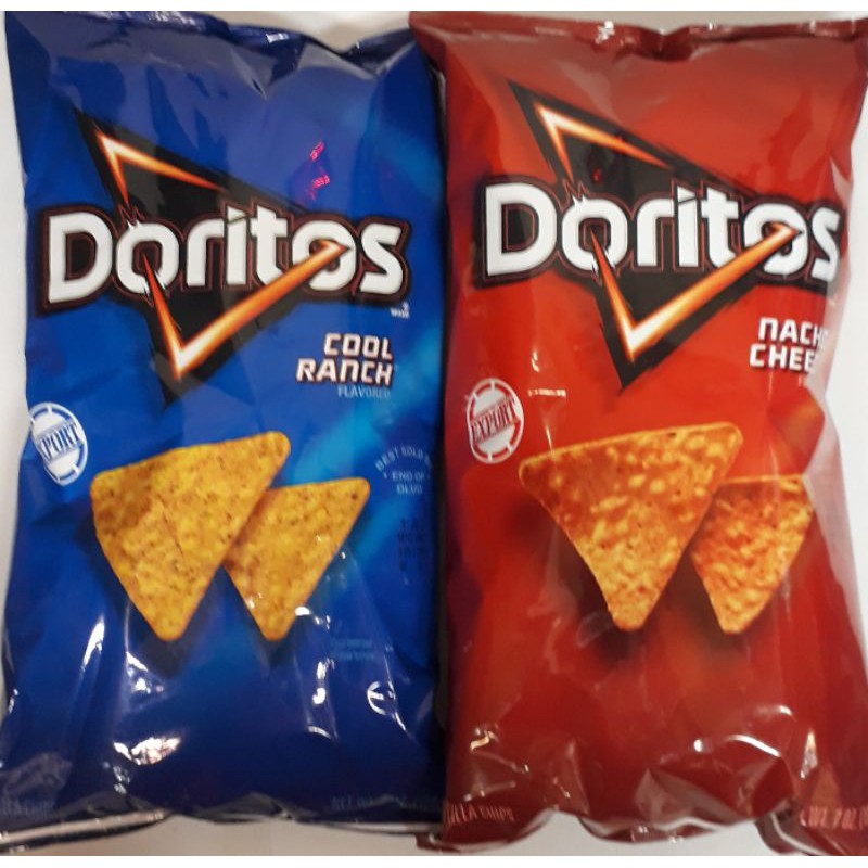 Doritos Chip Nacho Cheese Cool Ranch 7oz Spicy Nacho 11oz Shopee Malaysia