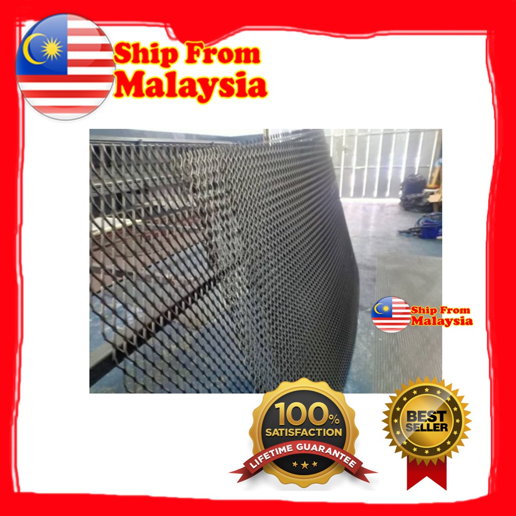 7502 EXPANDED METAL | BESI JARING | MILD STEEL MESH | TEBAL | Shopee ...