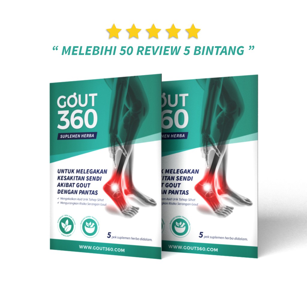 GOUT 360 Herbal Supplement - Gout Pain, Joint Pain & Reduce Uric Acid ...