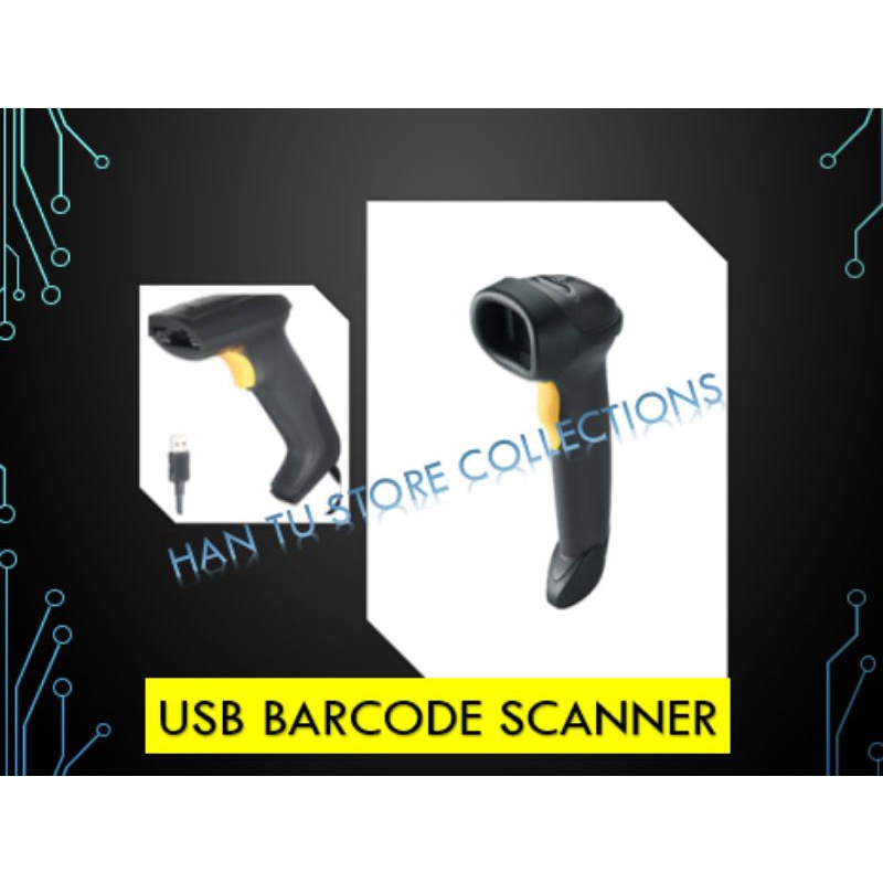 Barcode Scanner 2D - Wired *USED (ORIGINAL) | Shopee Malaysia