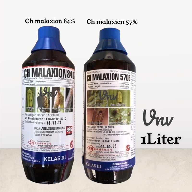 Ch Malaxion 570E /84.0 1Liter Racun Serangga malathion | Shopee Malaysia