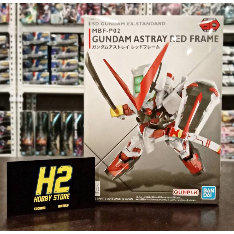Original Bandai. SD Gundam Ex Standard. SDEX. MBF-P02. Gundam Astray ...