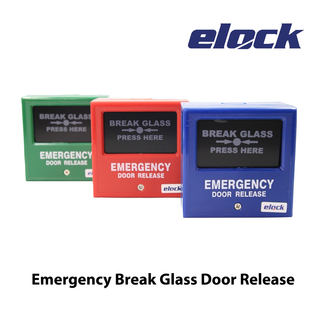 ELock Emergency Break Glass Door Release | Shopee Malaysia
