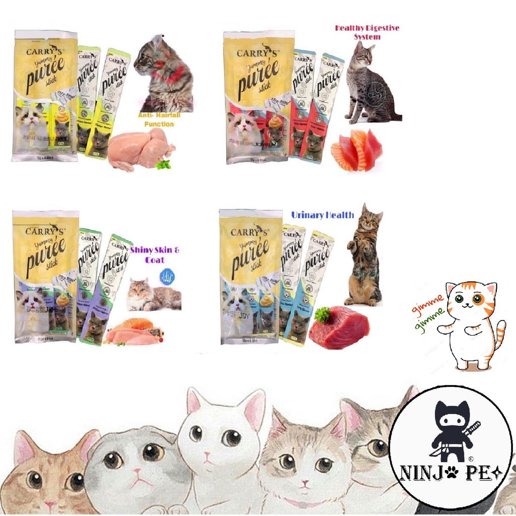 CARRY'S YUMMY PUREE STICK 15G x1 STICK | Shopee Malaysia