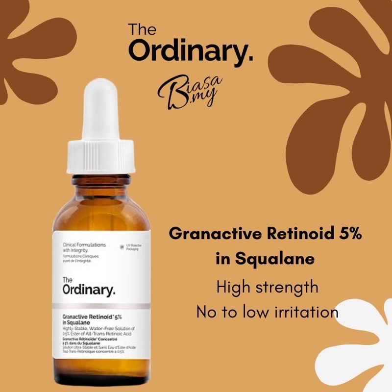 The Ordinary Granactive Retinoid 5% in Squalane 30ml | Shopee Malaysia
