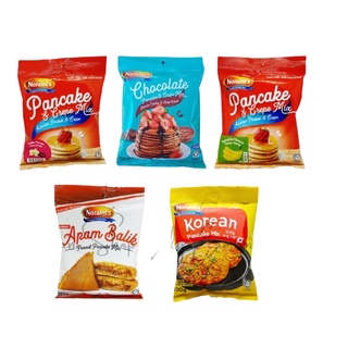 Noraini Pancake Mix & Crepe Mix Perisa Vanilla Perisa Pisang Perisa ...