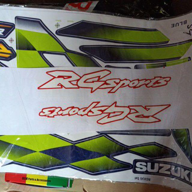 Suzuki RG Sports Dream / RGV 120 (4) Body Sticker | Shopee Malaysia