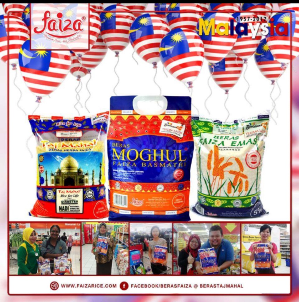 Basmathi Rice Trial Pack | Beras Faiza Pek Percubaan (repack) | Shopee ...
