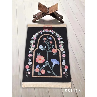 New Design Sejadah Soft Velvet Murah Plain Prayer Mat Sajadah Lembut ...