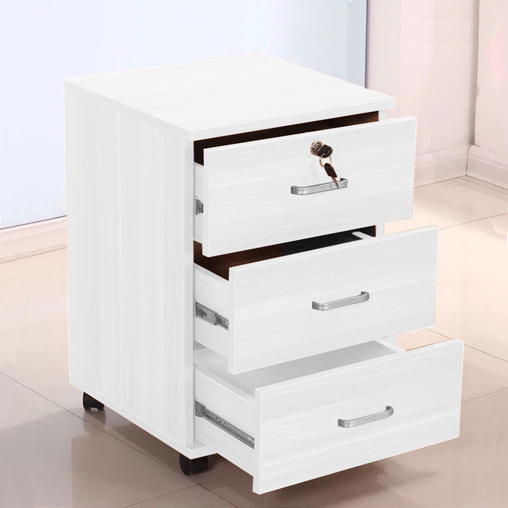 MOTEUR 3 Layer Movable Mobile Drawer Pedestal | Shopee Malaysia