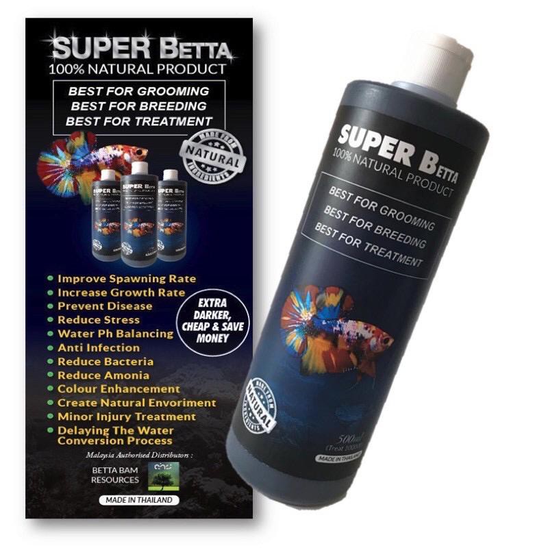 SUPER BETTA 500ml - 100% NATURAL PRODUCT ( Best For Grooming , Breeding ...