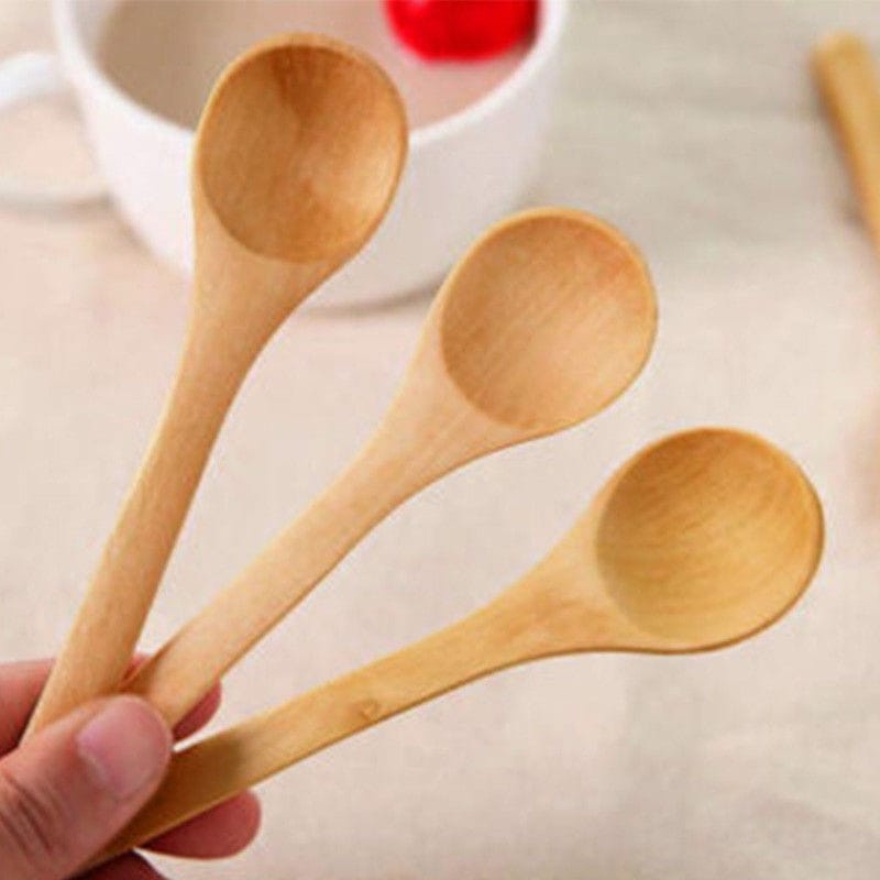 Sudu Kayu wooden spoon small size | Shopee Malaysia