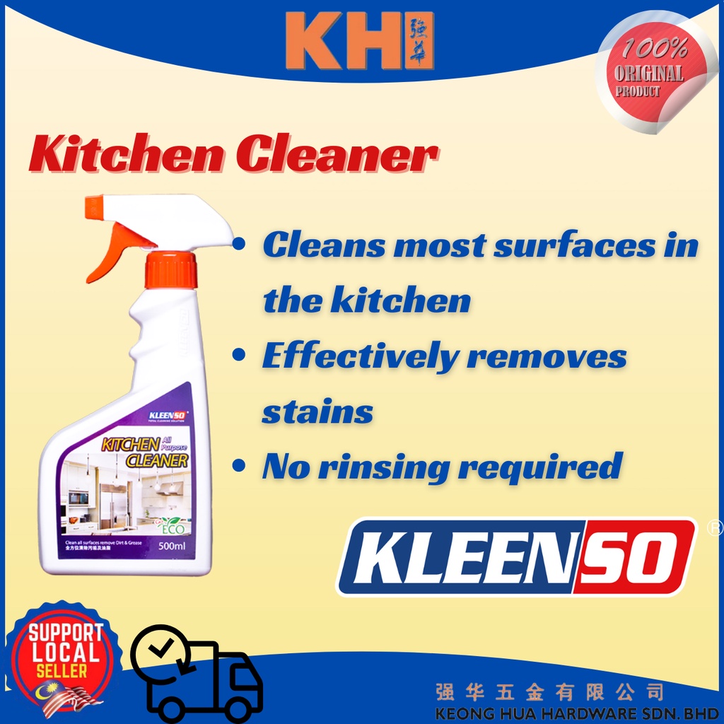 Kleenso Kitchen All Purpose Cleaner 500ml | Shopee Malaysia
