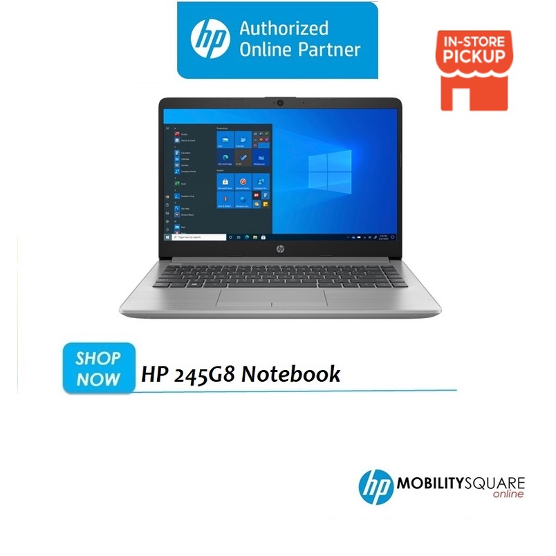 HP 245 G8 Notebook PC (450D2PA) | Shopee Malaysia