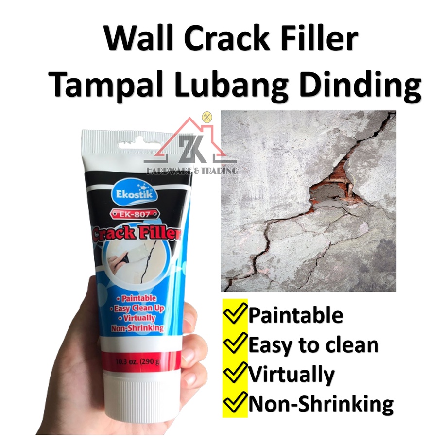Gap Filler Crack Filler Putty Wall Repair Simen Tampal Lubang Dinding ...
