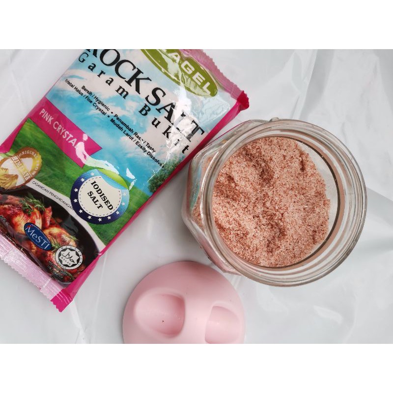 PREMIUM ROCK SALT HALAGEL (PINK CRYSTAL)/GARAM BERKUALITI TINGGI/GARAM ...