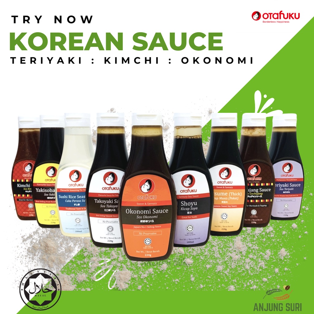 Kimchi Sos Korea Takoyaki Sauce Gochujang Otafuku Okonomi Yakisoba ...