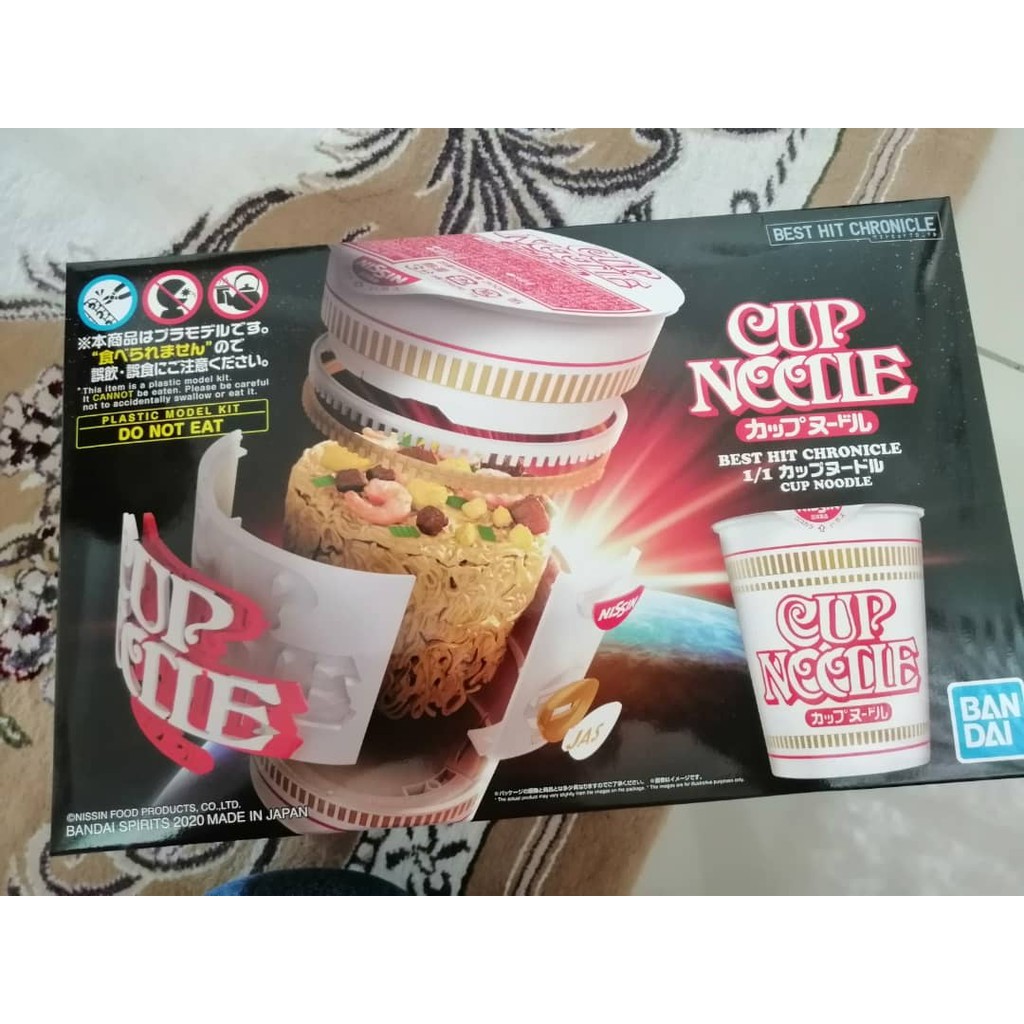 [ready stock] BEST HIT CHRONICLE 1/1 NISSIN CUP NOODLE (megi / meggi ...