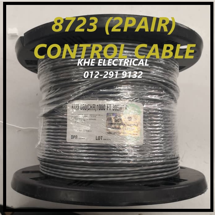 BELDEN 8723 4 Core Screen Signal Cable (305m) | Shopee Malaysia