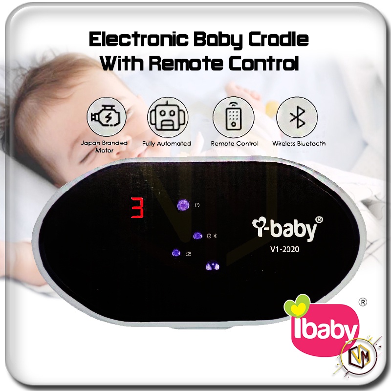 Original iBaby Electric Cradle Golden Baby Machine Timer Mesin Buai ...