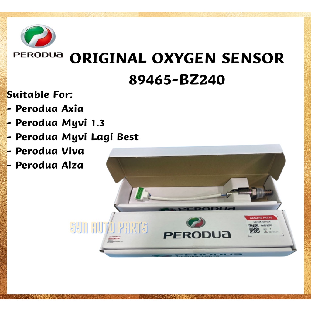 Original Perodua MYVI LAGI BEST 1.5 ALZA Rear Oxygen Sensor 89465-BZ240 ...