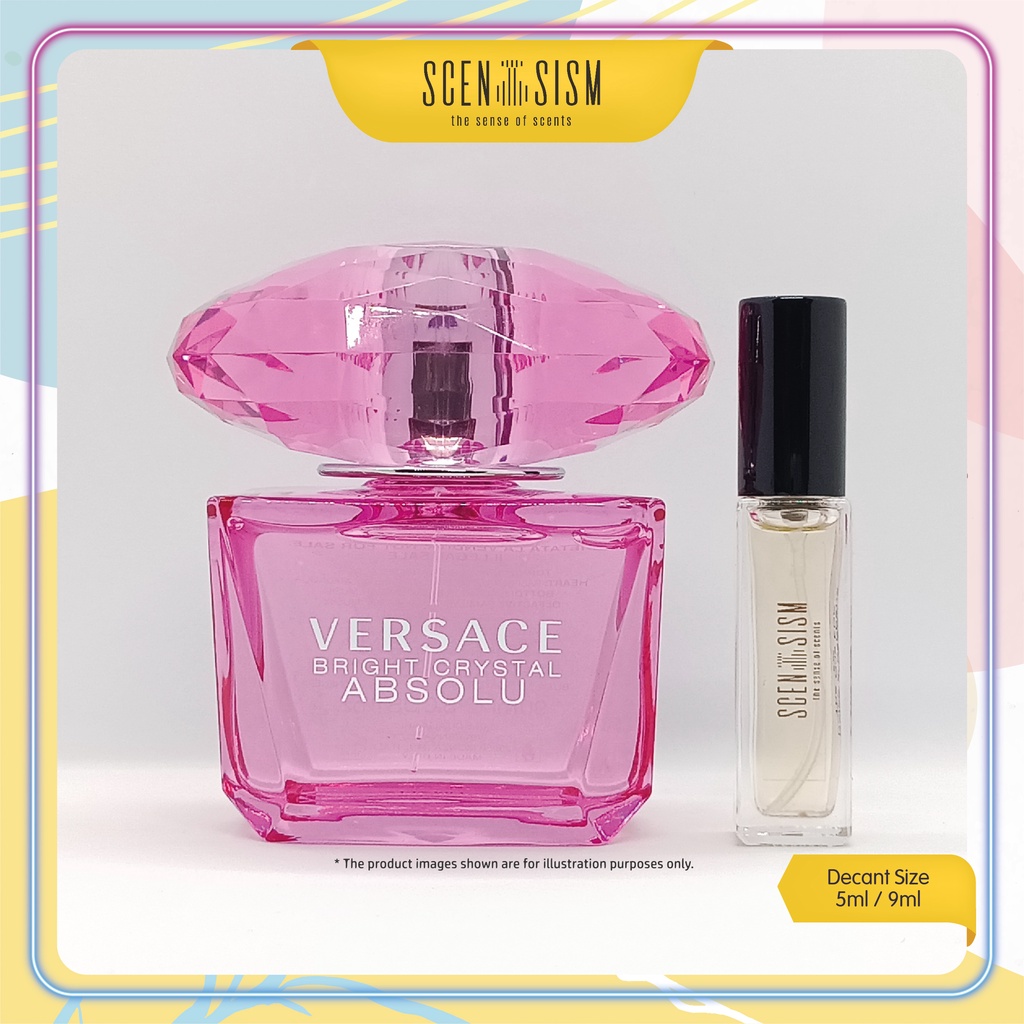 [ Decant ] Versace Bright Crystal Absolu EDP for Women 5ml / 9ml ...