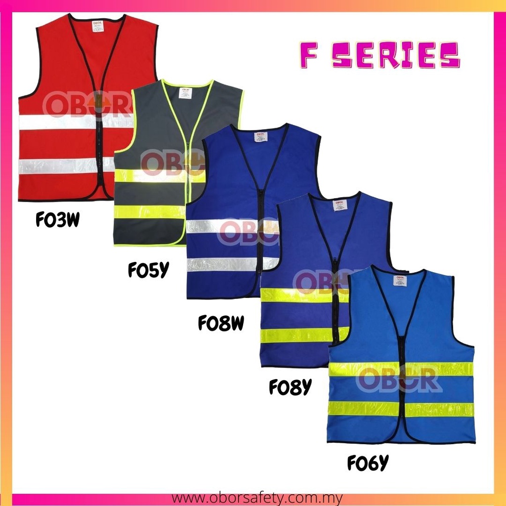 SAFETY VEST F SERIES - 5 COLOUR | Shopee Malaysia