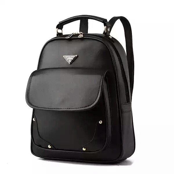 Pu leather korean backpack (a-22) | Shopee Malaysia