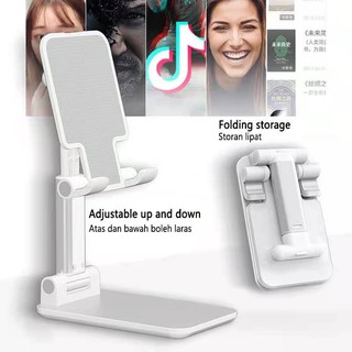 Tempat Letak Handphone Tablet Folding Desktop Multi Angle Adjustable ...