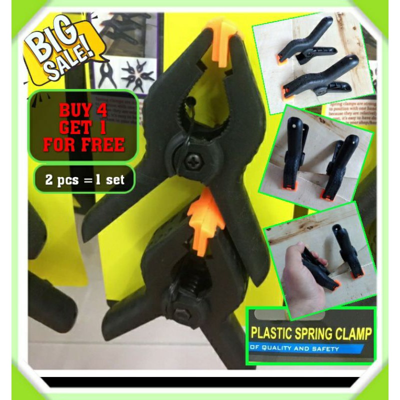CLAMP, Plastic spring clamp, Penyepit plastik dgn spring | Shopee Malaysia