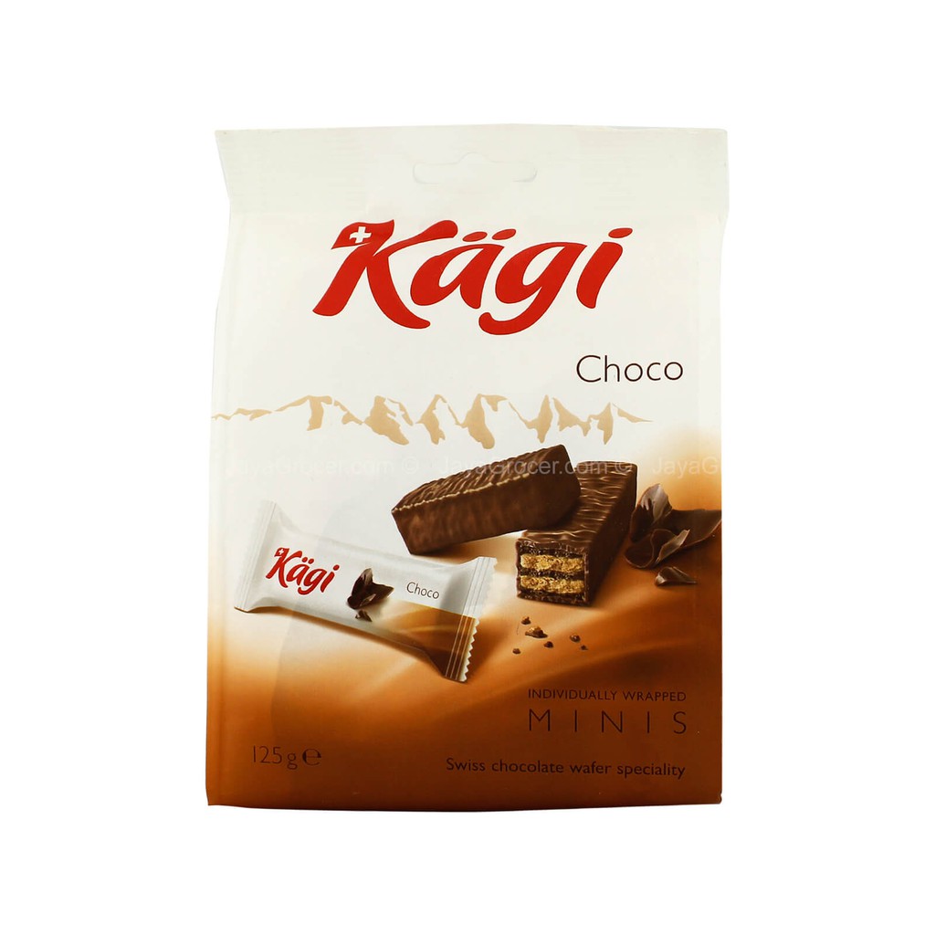 Kagi Swiss Chocolate Wafer 125 | Shopee Malaysia