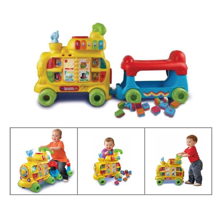 Vtech-Push and Ride Alphabet Train (12-36 Months) | Shopee Malaysia