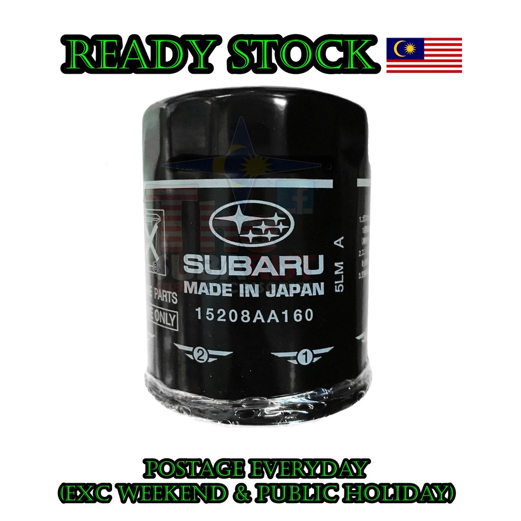 THE SUBARIST SUBARU XV/FORESTER GENUINE OIL FILTER | Shopee Malaysia