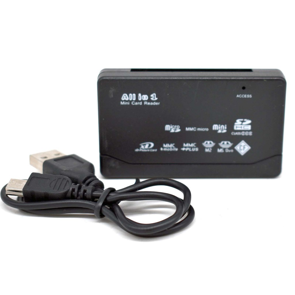 All in One Card Reader Universal M2 XD CF Micro SD Card Reader USB 2.0 ...